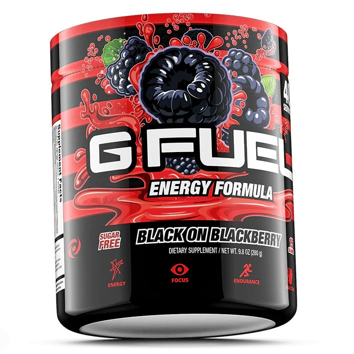 G Fuel Black On Blackberry Energy Formula (40 Servings) Tub – Vilanz