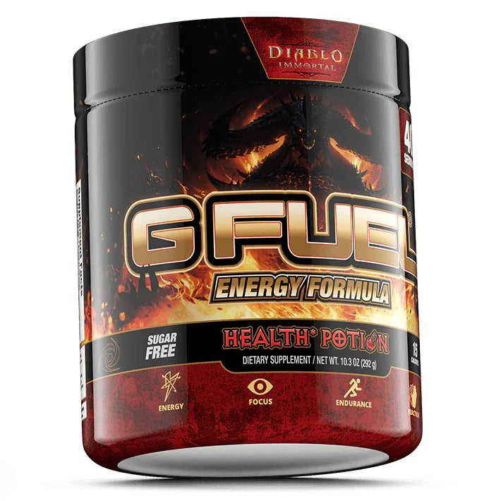 G Fuel Diablo Health Potion Energy Formula (40 Servings) Tub – Vilanz