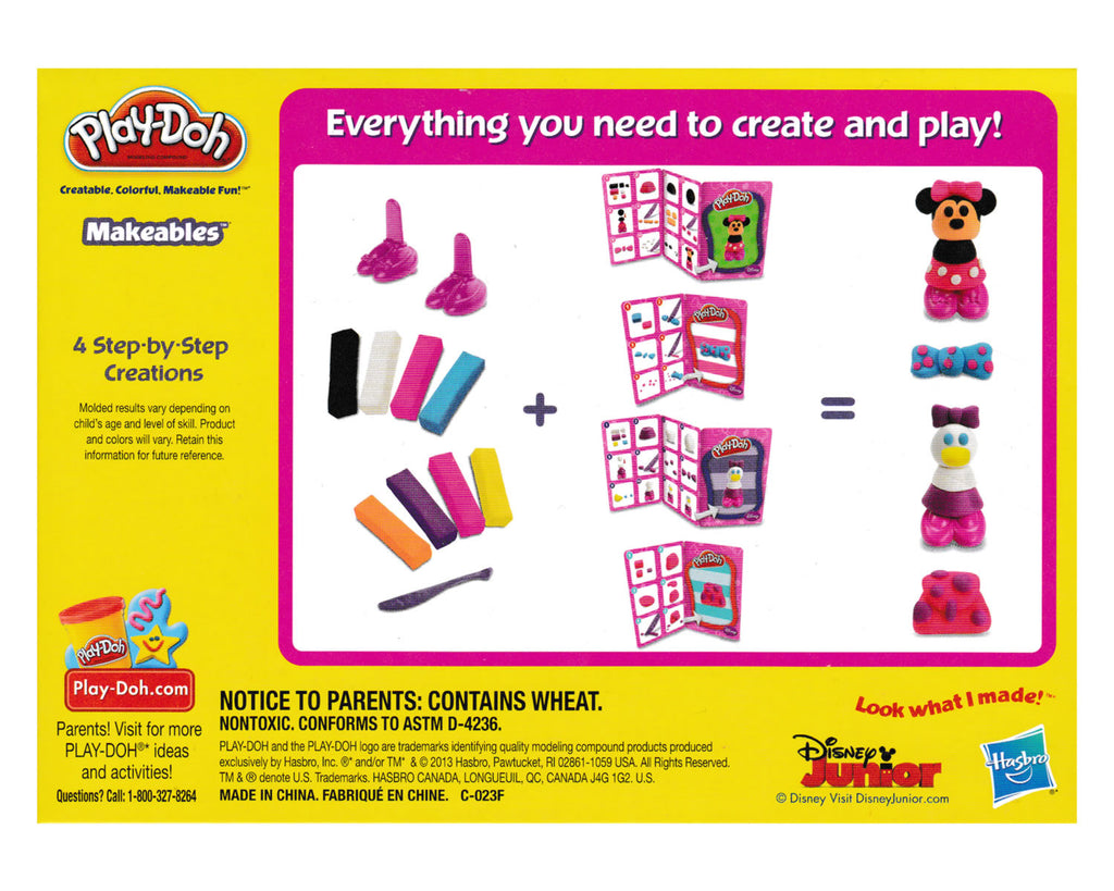 Play-Doh Color Sticks Makeables: DISNEY Minnie Mouse Playset – Vilanz